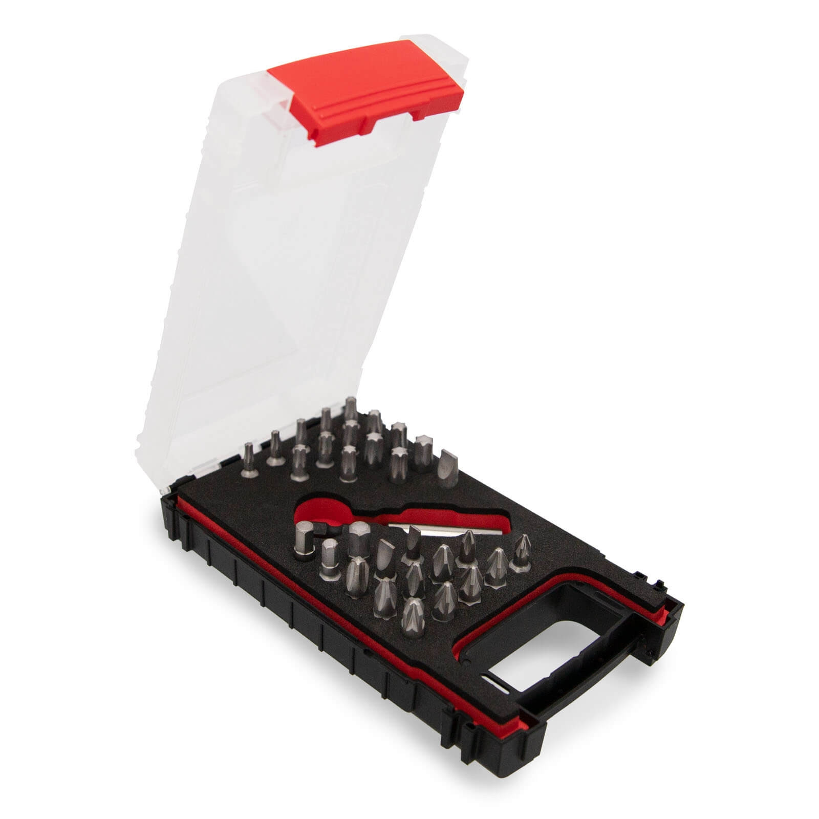 Hochwertige, 31-teilige Profi Bit Boxen inklusive Bit-Halter